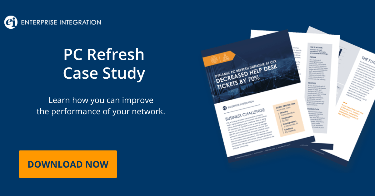 CSX PC Refresh Case Study | Enterprise Integration